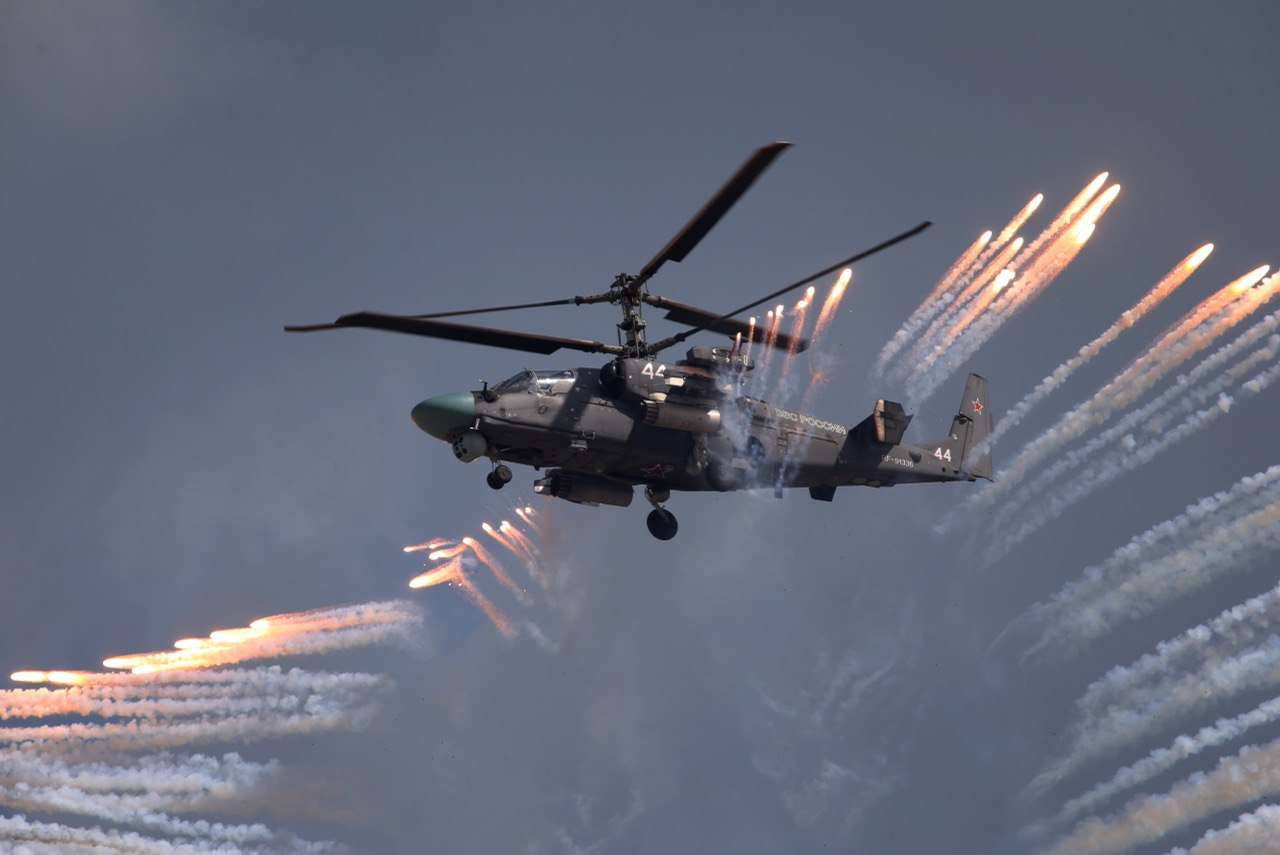 Russian Ministry of Defense Orders New Ka-52M Attack Helicopter